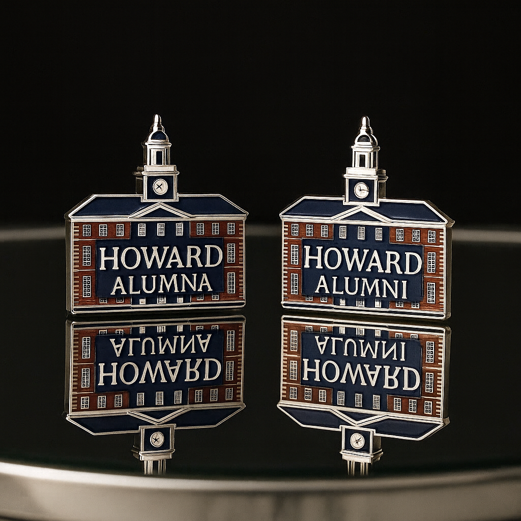 Howard Alumni and Alumna Lapel Pin – HallPass.Shop